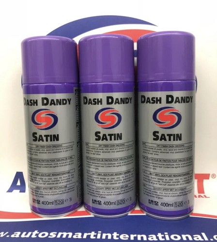 3 x AUTO SMART DASH DANDY SATIN SPRAY NORMAL PERFECT SHINE CAN ML | eBay