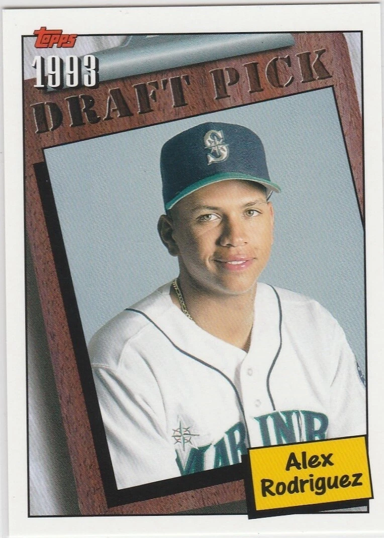 Alex Rodriguez Mariners Baseball Card