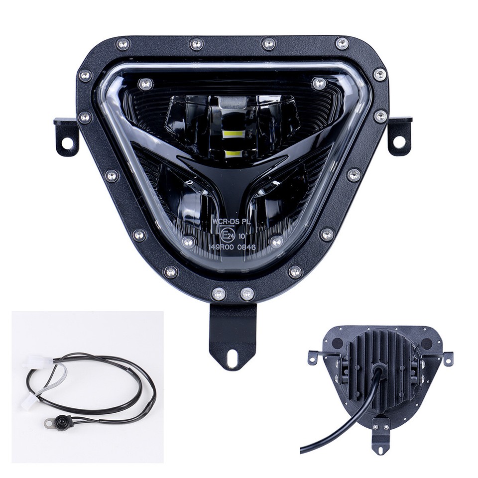 LED Headlight w/ Switch for BETA RR 125 200 250 300 350 400 450 Race ...
