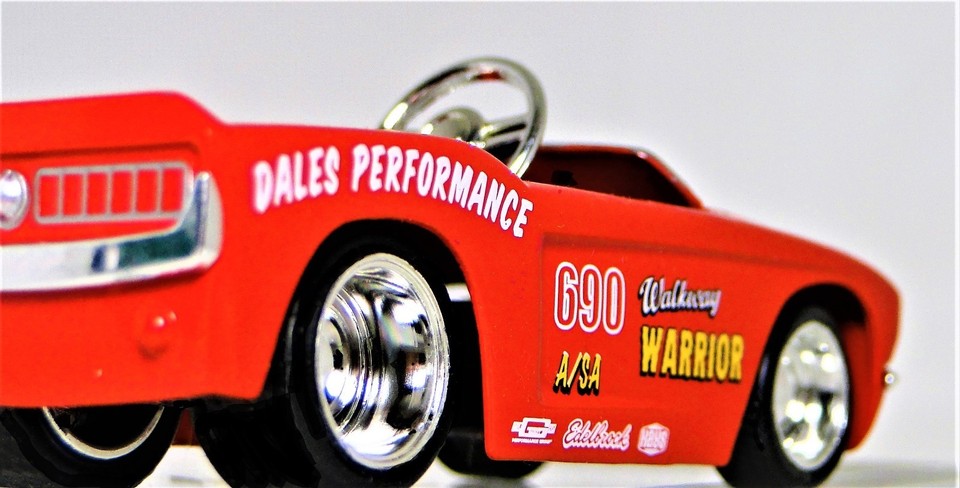 Ford Mustang GT 1969 Hot Rod Vintage Race Car Pedal Car For G Scale ...