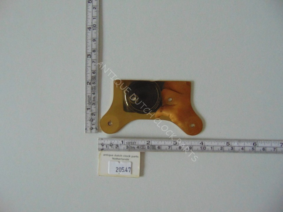 BRASS CLOCKWORK SUPPORT PLATE GERMAN KERN ANNIVERSARY CLOCK | eBay