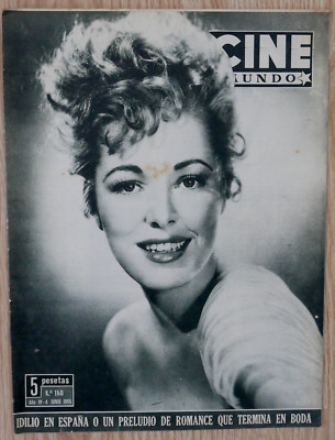 ELEANOR PARKER BING CROSBY JERRY LEWIS 1955 Cine Mundo magazine | eBay