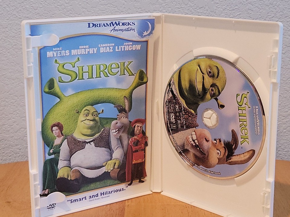 Shrek (Full Screen Single Disc Edition) - DVD - VERY GOOD 678149069921 ...