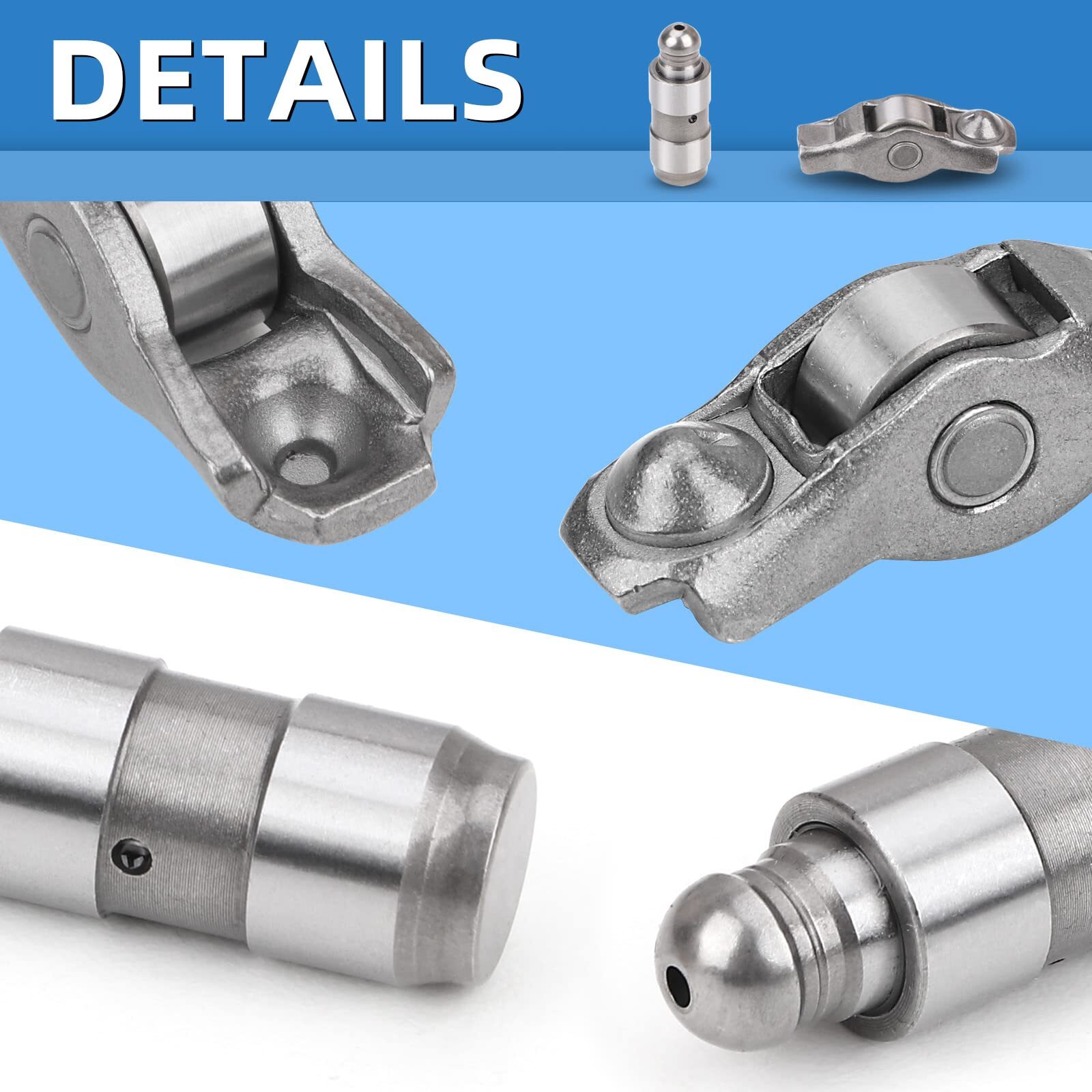 48PCS 2011-2021 JEEP DODGE CHRYSLER 3.6L ROCKER ARMS & VALVE LIFTERS ...