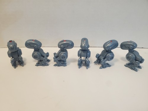 TMNT Teenage Mutant Ninja Turtle Grey MOUSER Robots RARE NICKELODEON ...