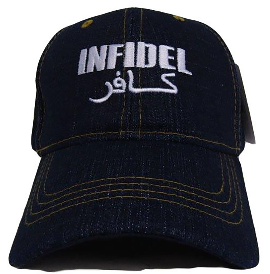 Infidel Armed Military Blue Jean Denim Style Embroidered Cap Hat | eBay