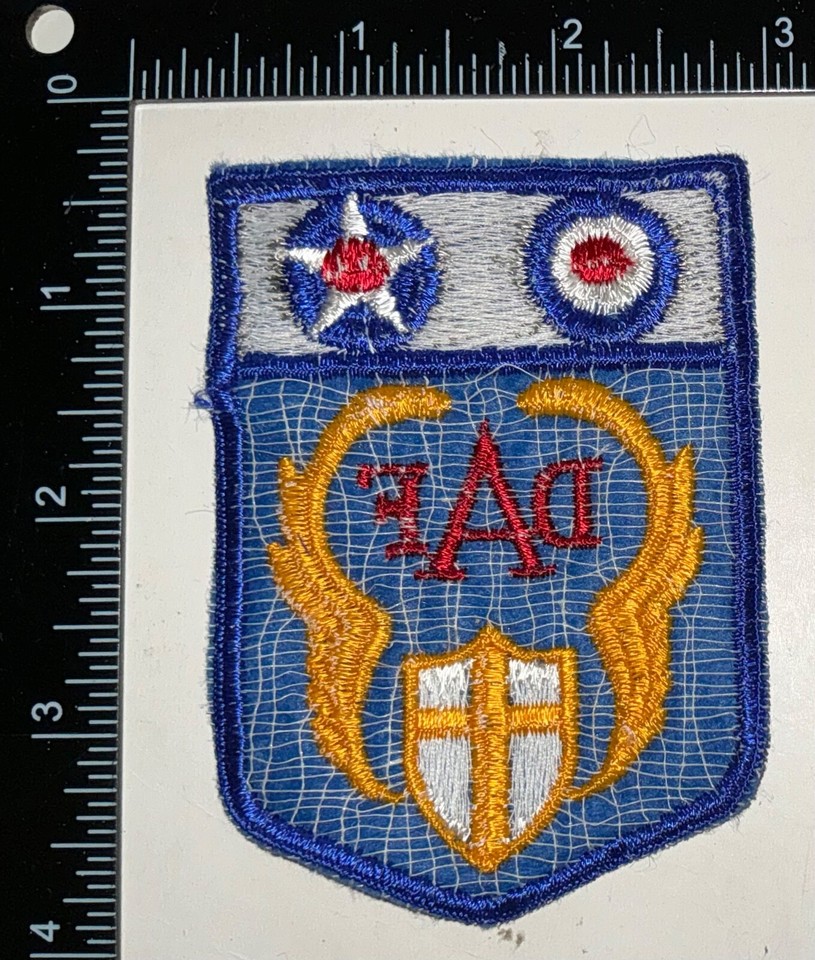 REPRODUCTION WWII US Army Desert DAF Air Force AAF Patch | eBay
