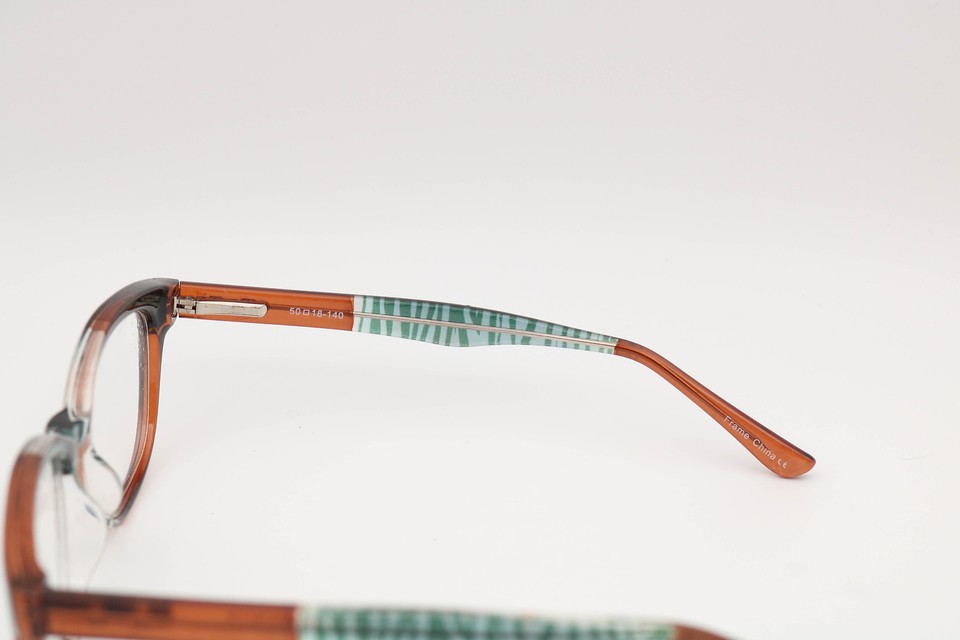 Parade Pq1794 Brown Blue Oval Eyeglasses Frames 50-18-140 | eBay