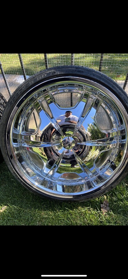 24" Wheels and Tires Set | 6x139.7 Bolt Pattern | 305/35 | 24 inch ...