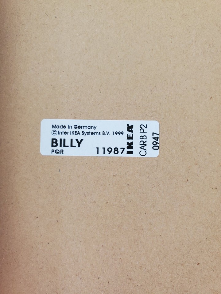 Billy 5 shelf bookcase (ikea), 400mm wide, oak colour, good condition ...