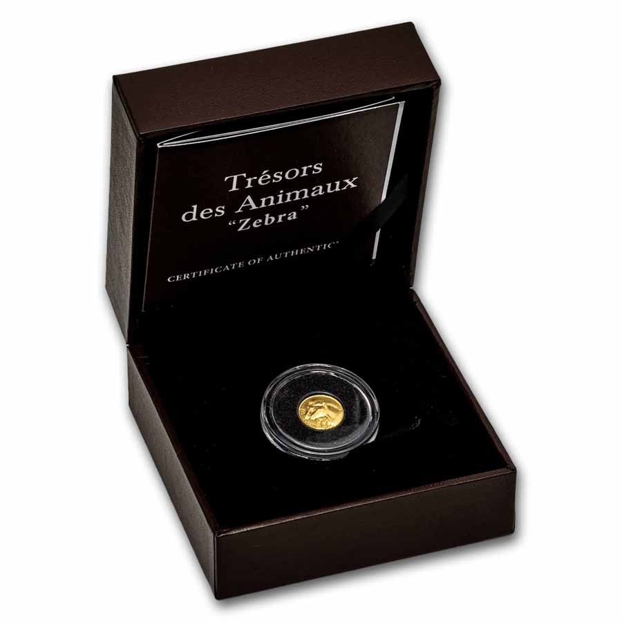 2025 Ivory Coast 1 gram Gold P. DE Greef: Zebra (w/ Box & COA) | eBay
