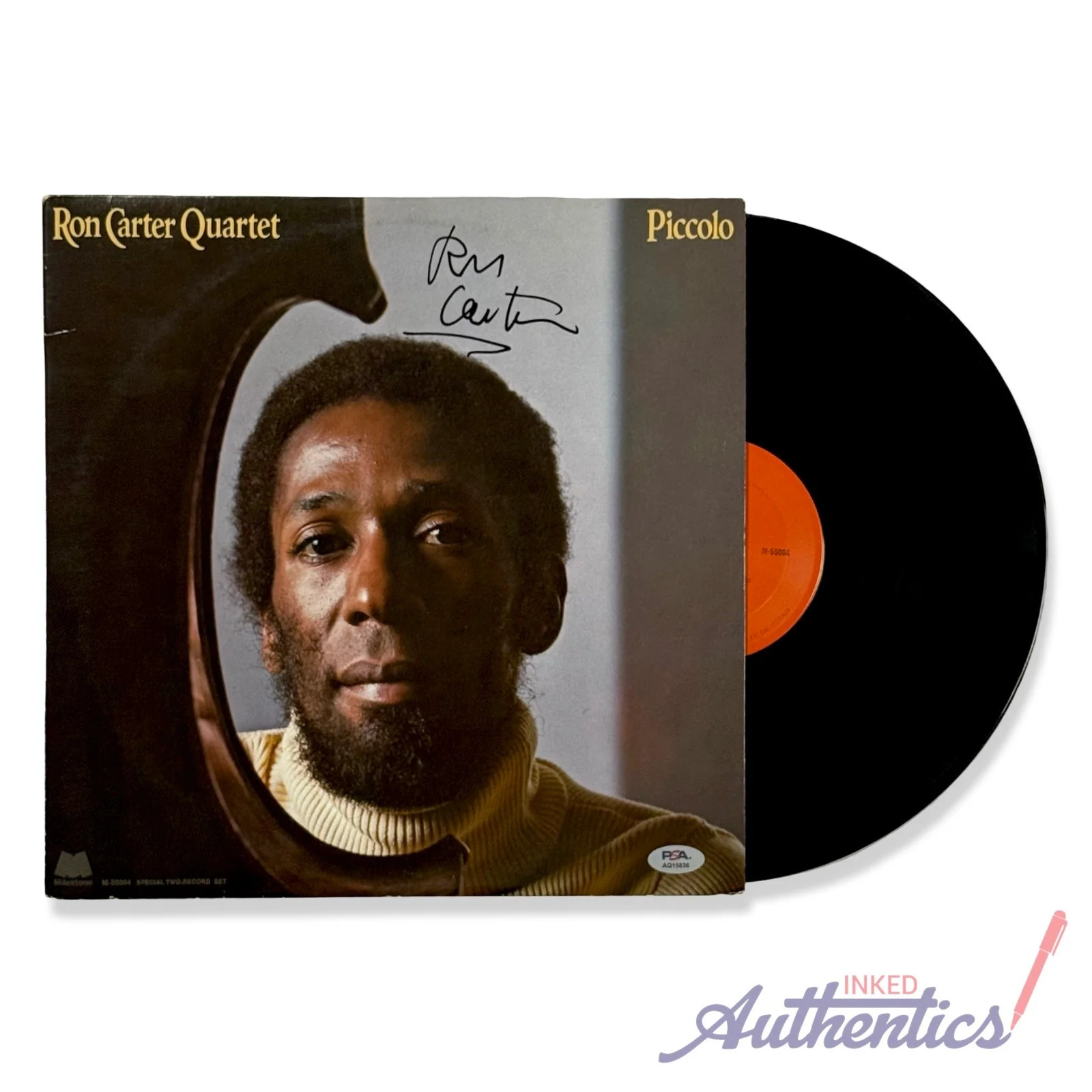 Ron Carter Signed Autographed Vinyl LP “Piccolo” Vinyl LP PSA/DNA ...
