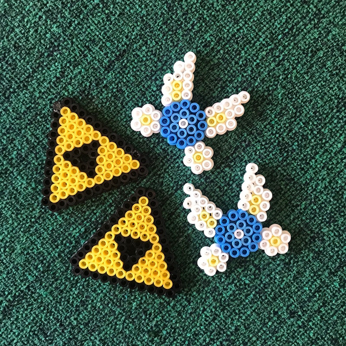 Link Triforce Perler