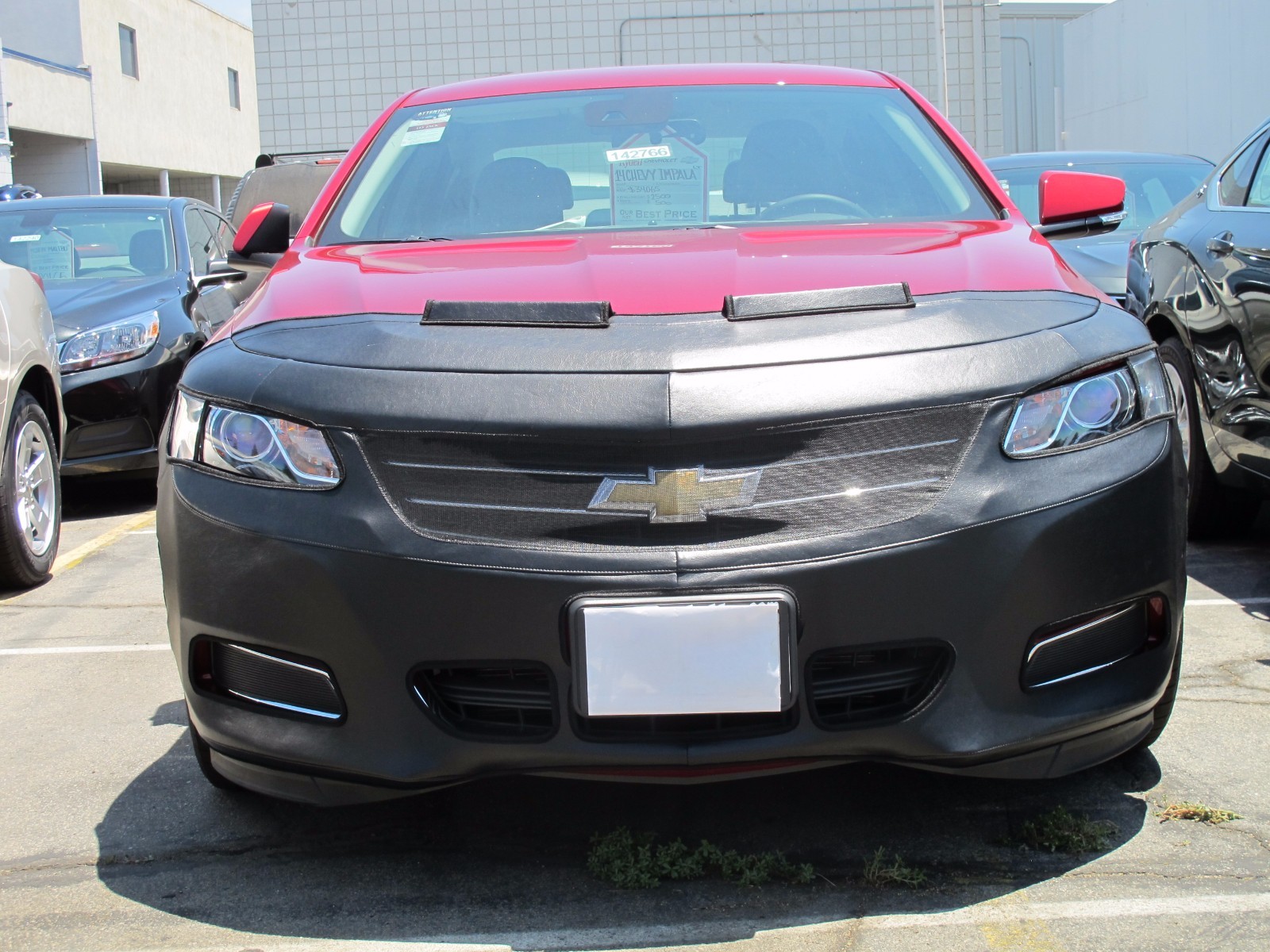 Colgan Front End Mask Bra 2pc. Fits Chevy Impala Sedan W/O Lic.Plate ...