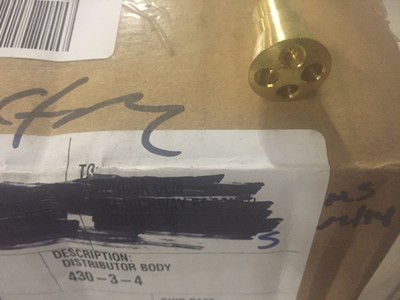 Brass Refrigerant Distributor Nozzel 4 hole # 430-3-4 (NEW) | eBay