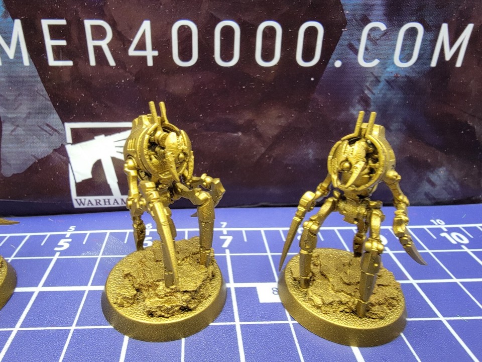Warhammer 40k Necrons Cryptothralls x4 Kitbashed Skorpekh 4Legs Primed ...