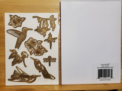 Anna Griffin dies 3d HUMMINGBIRDS DIES | eBay