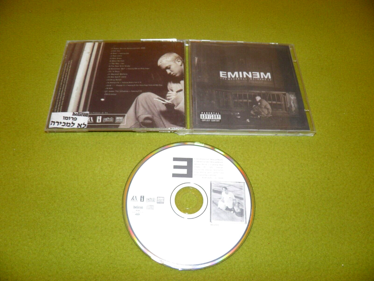 Eminem The Marshall Mathers Lp Cd Eminem Eminem The Marshall