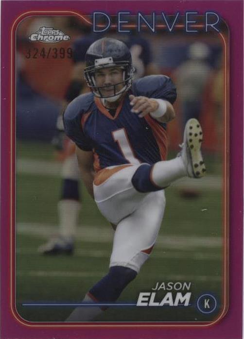 2024 Topps Chrome - Jason Elam #65 Magenta Refractor /399 for sale ...