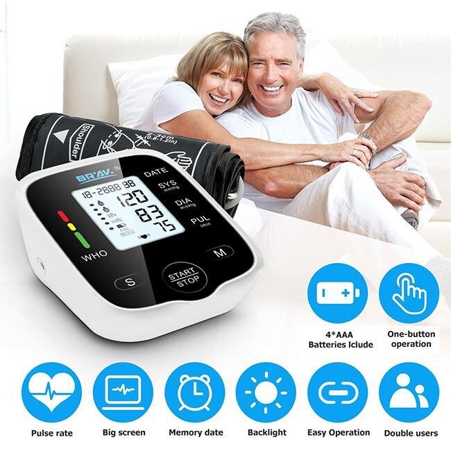 SMART 2024 Blood Pressure Heart Pulse | Grelly UK