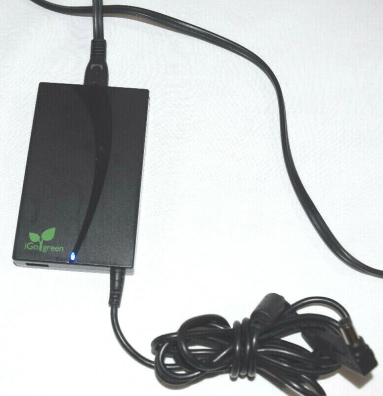iGo AC Power Adapter w/ Power Cord 19.5V 90W USB Output 5V 2.1A ...