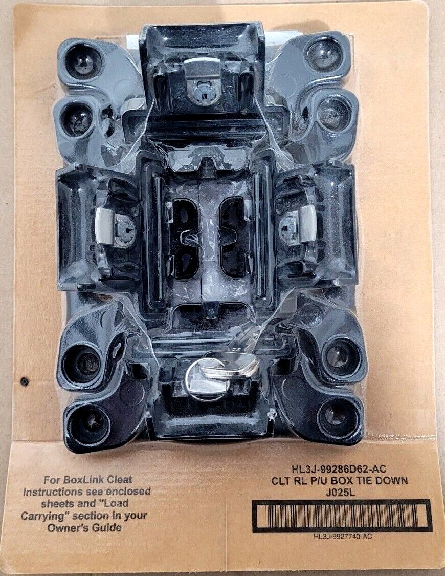 New Ford F150/F250 BoxLink Tie Down Cleat with Two (2) Keys HL3J ...