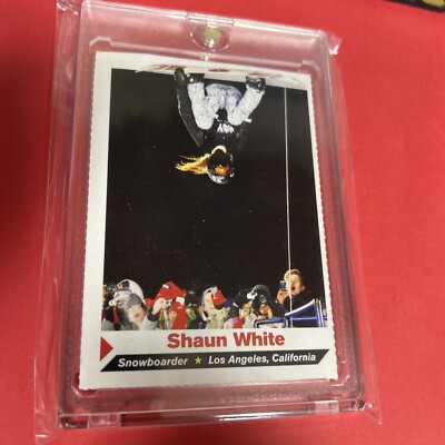SHAUN WHITE ROOKIE CARD SI For Kids RARE $$ RC Olympics TEAM USA ...