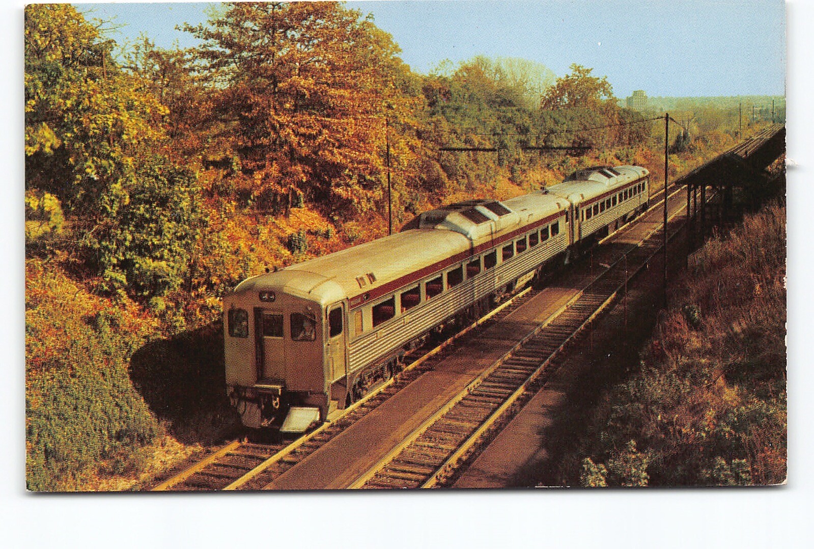 Susquehanna Speedliners Diesel Electric Train NY Chrome Postcard Vtg ...