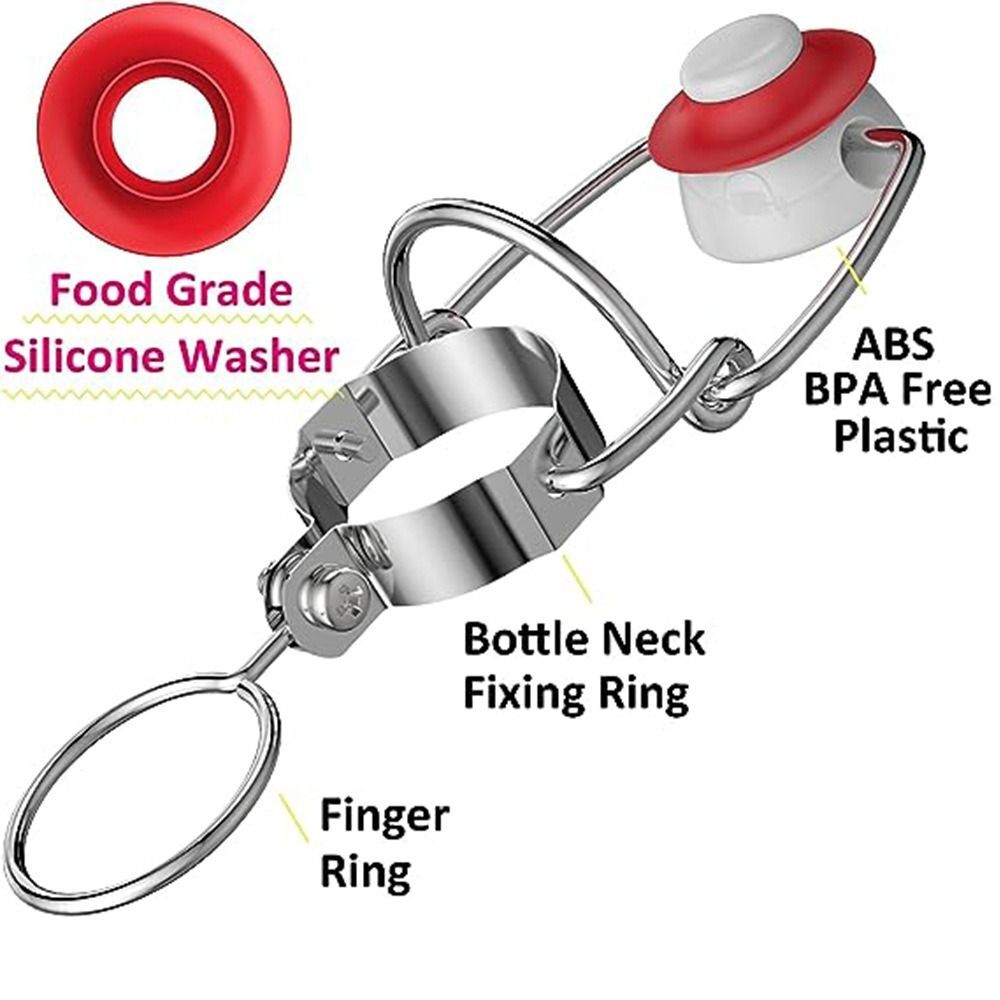 Durable Wine Bottle Stopper Flexible Champagne Stopper Sealing Stopper ...