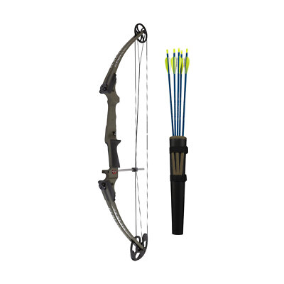 Genesis Archery Original Target Practice Bow Kit, Left Handed, Ambush ...
