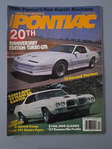 1988 High Performance Pontiac Magazine - December | eBay