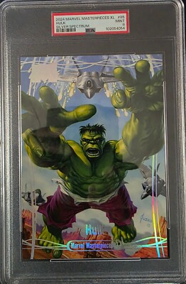 2024 Marvel Masterpieces XL 5x7 Silver Spectrum #85 HULK | eBay
