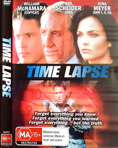 Time Lapse DVD 2001 Action Thriller B Movie Roy Sheider, Dina Meyer ...