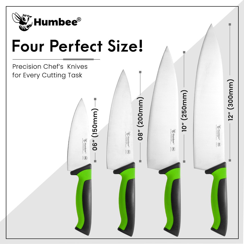 Humbee Professional Chef Knife, Razor-Sharp Blade Kitchen Knife, NSF ...