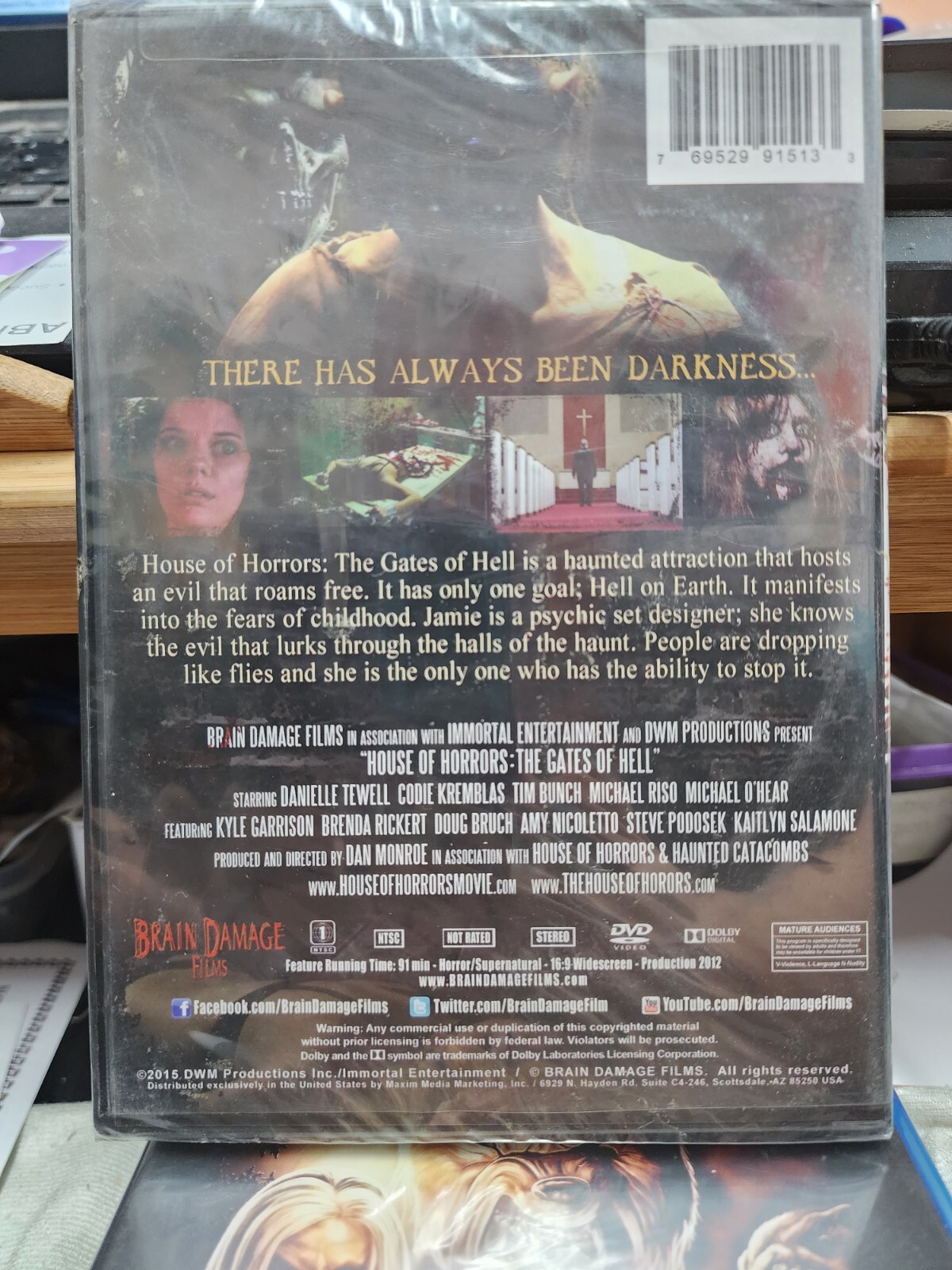 House of Horrors: Gates of Hell (BD) (Blu-ray) Brenda Rickert (US ...