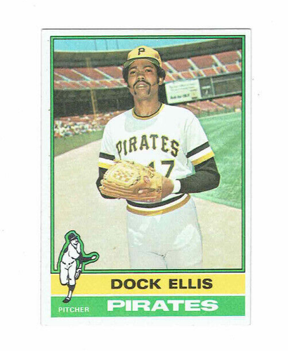 Dock Ellis Pittsburgh Pirates P # 528 Topps 1976 #Baseball Card | eBay