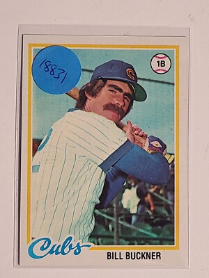 1978 Topps #473 Bill Buckner Chicago Cubs Vintage Baseball Card | eBay