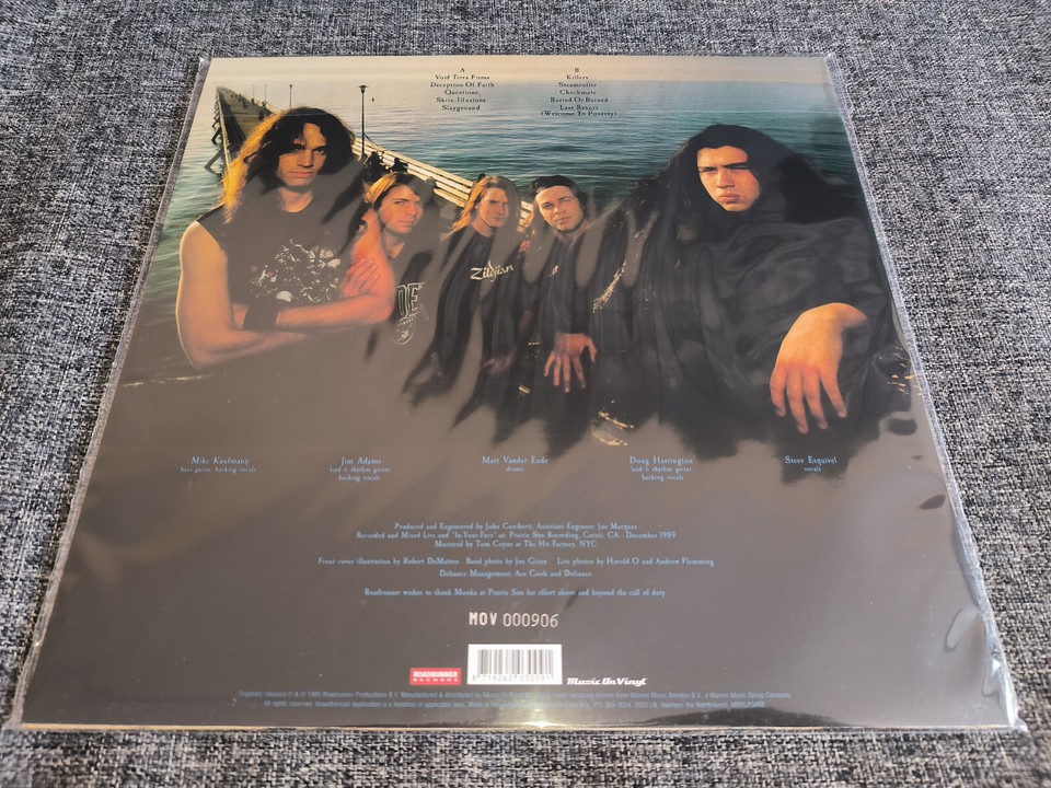 Defiance 1990 - Void Terra Firma (Ltd. Red/Black Vinyl LP 2023 Reissue ...