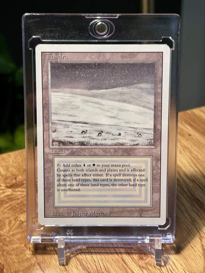 Tundra [Revised Edition - 3ED] 1994 Magic MTG - Never Played NM-M RARE ...