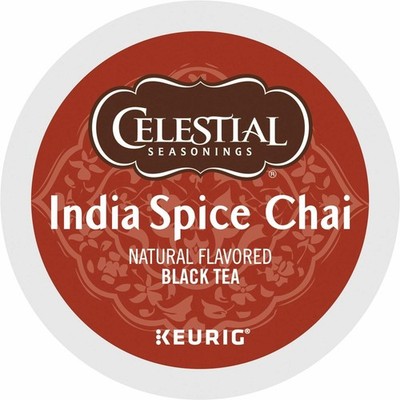 Celestial Seasonings Chai Tea K Cup Pods 24 Count Original India Spice ...
