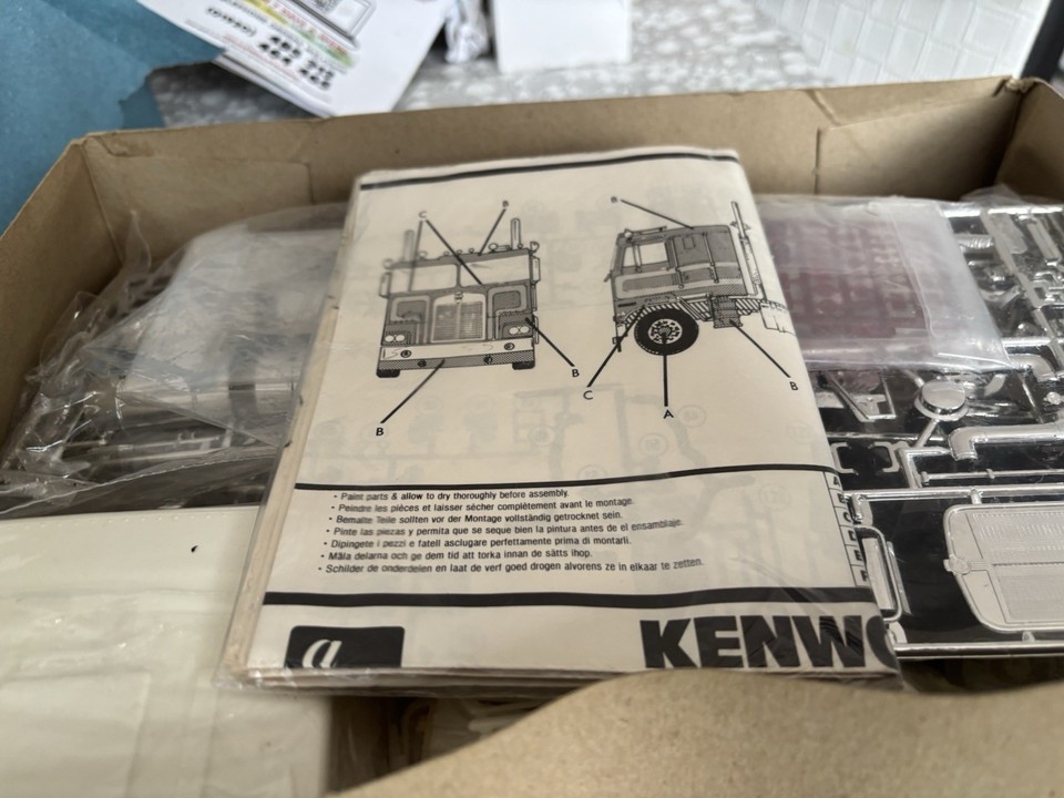 Matchbox AMT Kenworth K-123 Cabover Truck Kit Vintage, Sealed Bags ...