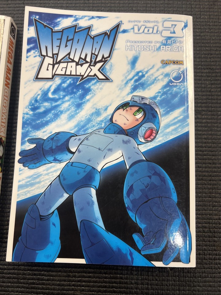 Mega Man Gigamix Vol 1-3 2015 Udon Capcom Manga Hitoshi Ariga English ...