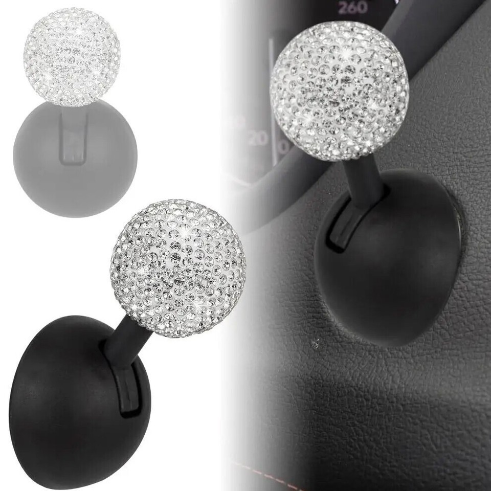 Rhinestones Car Push to Start Rocker Lever Engine Start Stop Button One-Touch | eBay