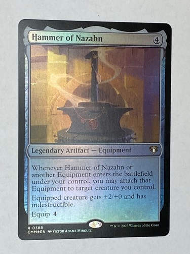 Hammer of Nazahn - Commander Masters (CMM) | eBay