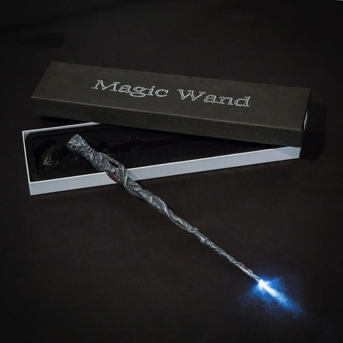 Mad Eye Moody Light-Up LED Magic Wand Harry Potter Hogwarts Adventure ...