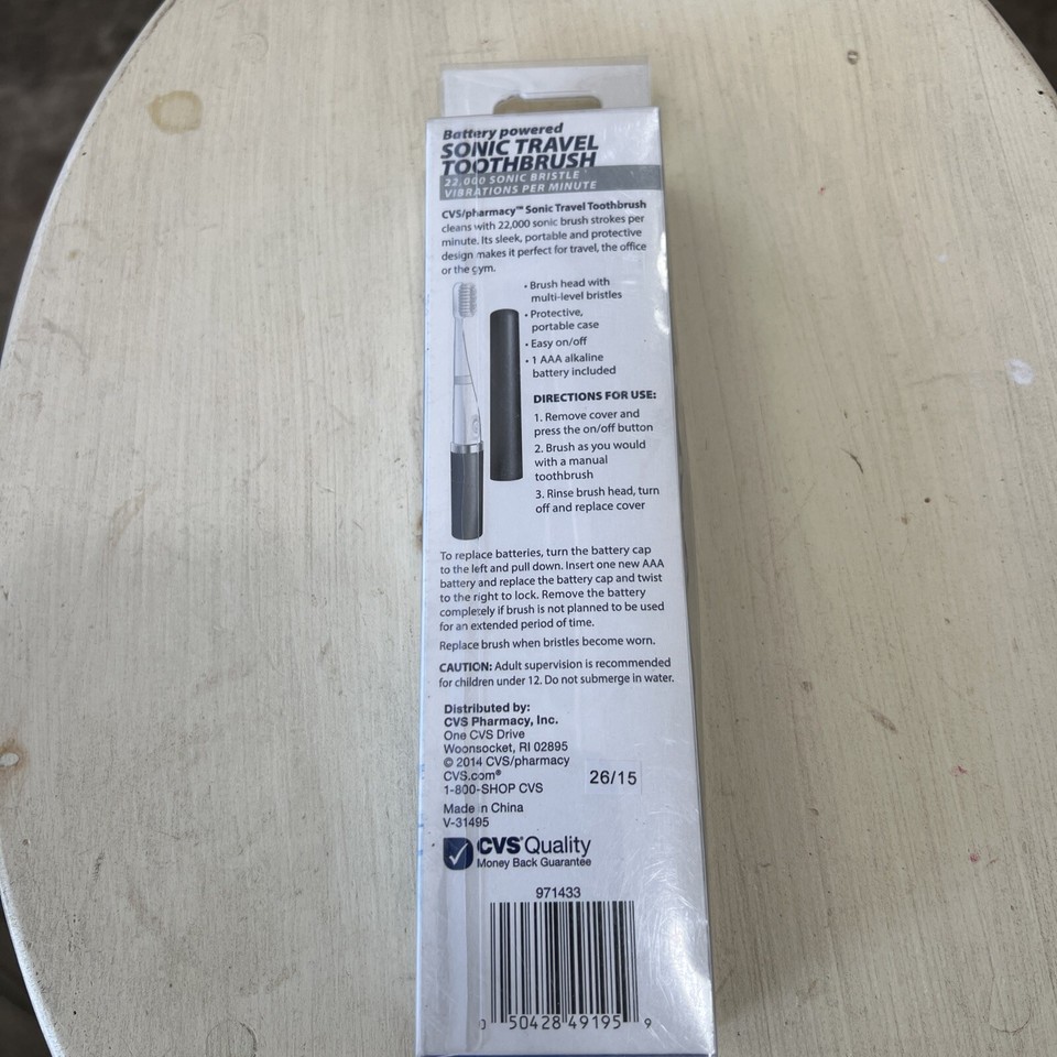 CVS Health Sonic Battery Powered Toothbrush | eBay
