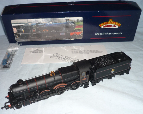 BACHMANN OO GAUGE BR MODIFIED HALL CLASS 4-6-0 TENDER LOCO 6990 ...