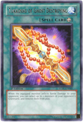 Yu-Gi-Oh Card - STBL-EN060 - TOKKOSHO OF GHOST DESTROYING (rare) - NM ...