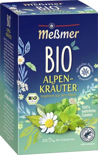 Messmer Tea Germany | Meßmer Tea Alpine Herbs | 1,4 Ounce Total /40 Gr ...
