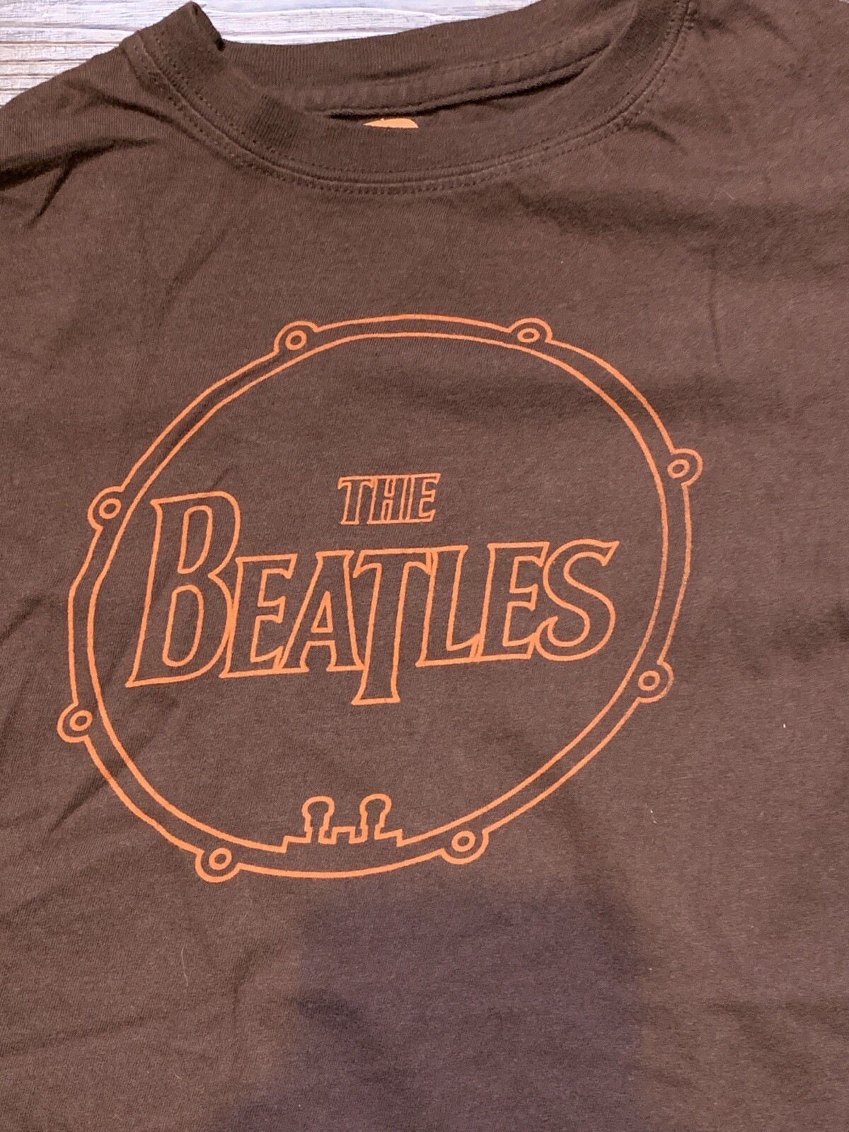 The Beatles Round Drum Logo 2005 Apple Corp Women’s S… - Gem